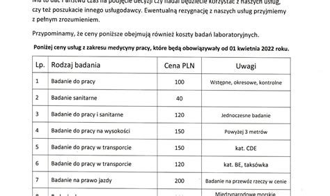 Do Pobrania Lekarz Medycyny Pracy Koszalin