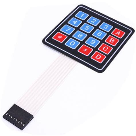 4×4 matrix keypad surtr technology