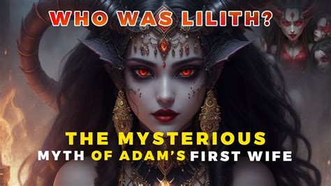 Who Was Lilith The Mysterious Myth Of Adams First Wife YouTube