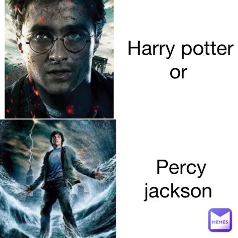Harry Potter And Percy Jackson Memes