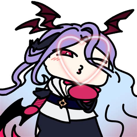 Safebooru 1girl Animated  Lavender Hair Long Hair One Eye Closed Seseren Wink 4820012