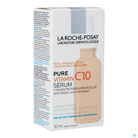 LA ROCHE POSAY PURE VITAMINE C10 SERUM 30 ML Sérum Pharmacodel