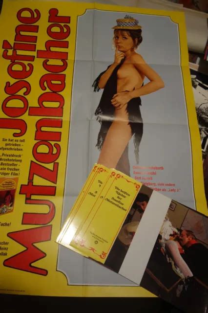 FILMPLAKAT U FOTOSATZ heißen Nächte der Josefine Mutzenbacher