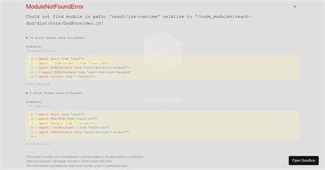 React Dnd Example Forked Codesandbox