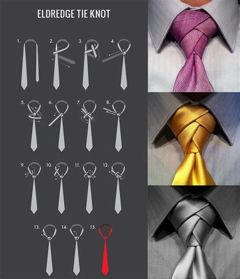 The Eldredge Tie Knot Krawatte Binden Krawatten Knoten Krawattenknoten