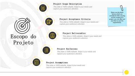 Os 10 Principais Modelos De Escopo De Projeto Para Gerenciamento Eficiente
