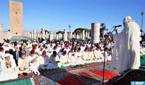 Des prières rogatoires accomplies à la Mosquée Hassan de Rabat MAP