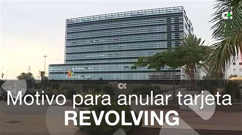 Las tarjetas revolving se podrían anular en caso de falta de