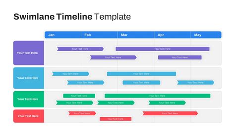 Process Map Swimlane Diagram Template For PowerPoint And Google Slides