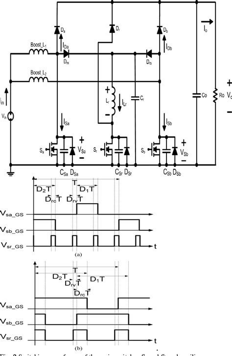 simulation of a zero voltage switching and zero current switching interleaved boost and buck