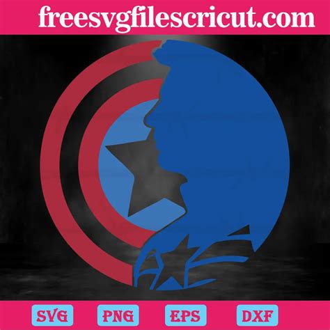 Captain America Logo Svg Free Svg Files For Cricut