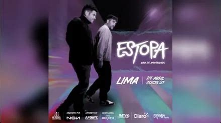 Estopa regresa a Lima luego de 22 años para dar un show el 24 de abril