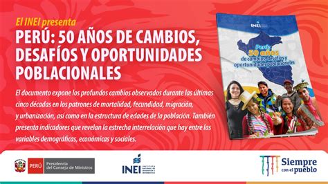 Inei Per On Twitter Con Motivo Del Diamundialdelapoblaci N El