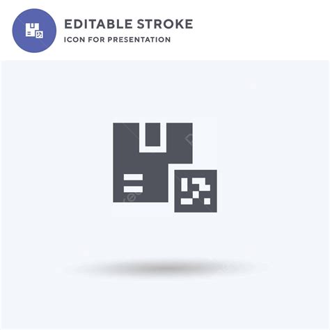 Qr Code Vector Icon For Presentations Symbol Device Identity Vector