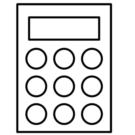 35 Desenhos De Calculadora Para Imprimir E Colorir Pintar