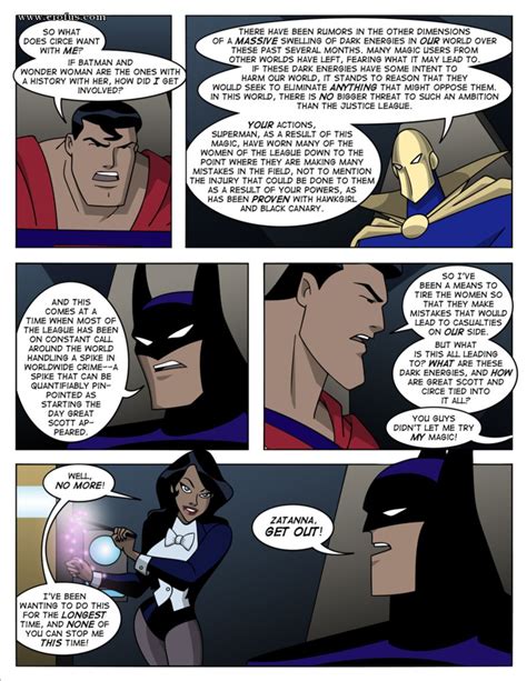 Page Various Authors Sharpie Justice League The Great Scott Saga