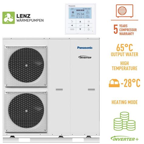 Panasonic Wärmepumpe WH MDC05J3E5 Kompakt 5 kW