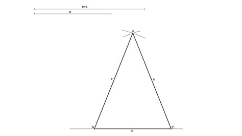 How To Draw An Isosceles Triangle Knowing The Length Of Its Sides YouTube