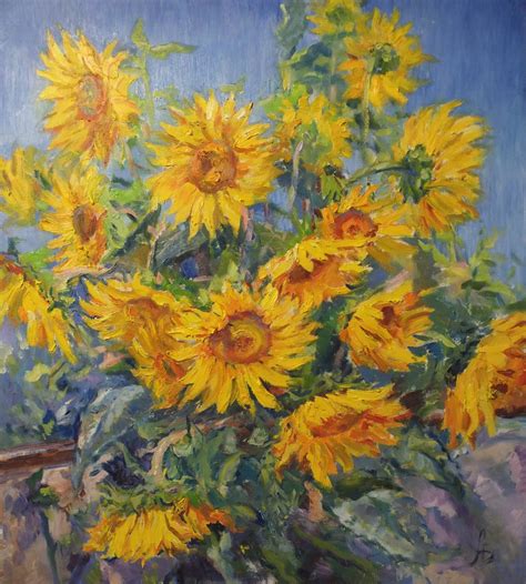 Picasso Sunflowers Original