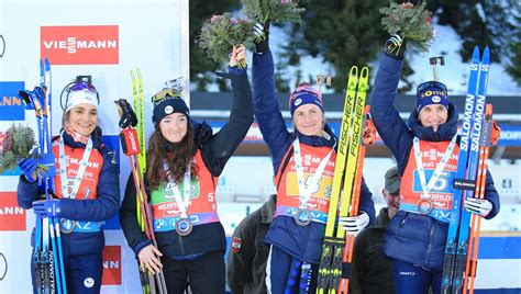 Coupe du monde de biathlon les Françaises arrachent une place sur le