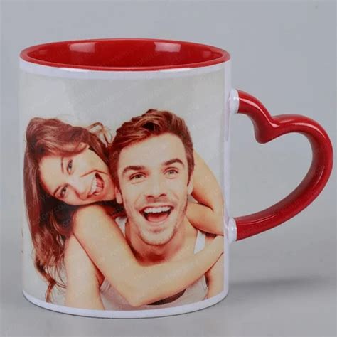 Ceramic Photo Printed Red Coffee Mug Capacity 325 ML At Rs 199 Piece