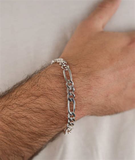 Pulsera Plata Hombre Sira S Jewelry