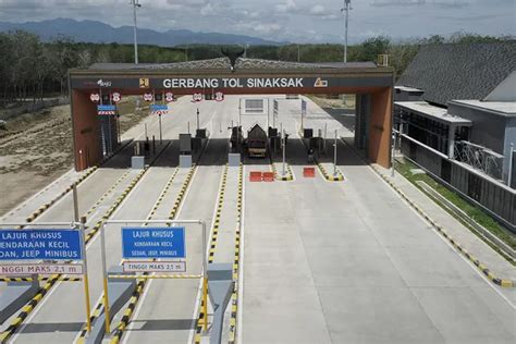 Dua Ruas Tol Trans Sumatera Dibuka Fungsional Selama Arus Mudik Dan