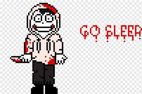 Jeff The Killer Pixel Art