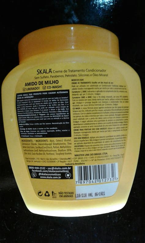 Resenha Skala Amido De Milho