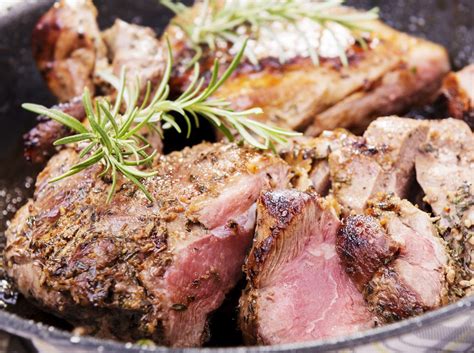 Recette gigot d agneau de pré salé rôti Marie Claire