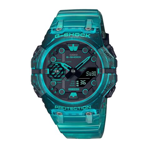 Reloj G Shock Ga B G A Carbono Resina Hombre Azul Btime