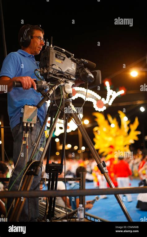 Live Broadcasting Of Sao Joao Da Vila Festival By Local TV Channel RTP