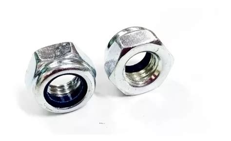 Porca Auto Travante M8 X 1mm Zincado Branco 50 Peças Parcelamento