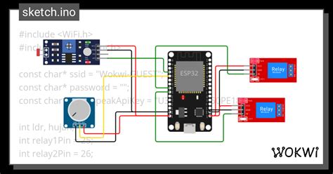 uas projek jemuran otomatis pika copy wokwi esp32 stm32 arduino simulator