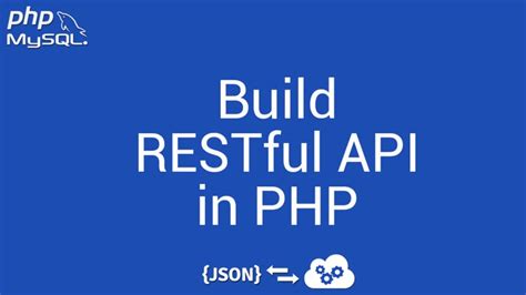 how to create restful api in php restful api with php and mysql using postman for api testing