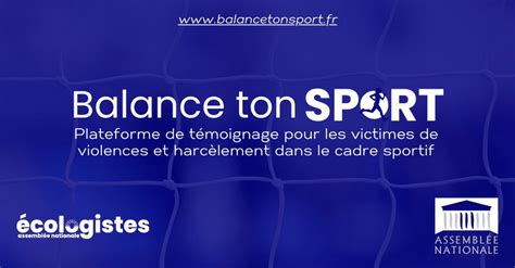Balance ton sport une plateforme de témoignages autour des