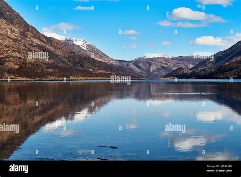 Scotland Loch Leven Glencoe Stock Photo Alamy