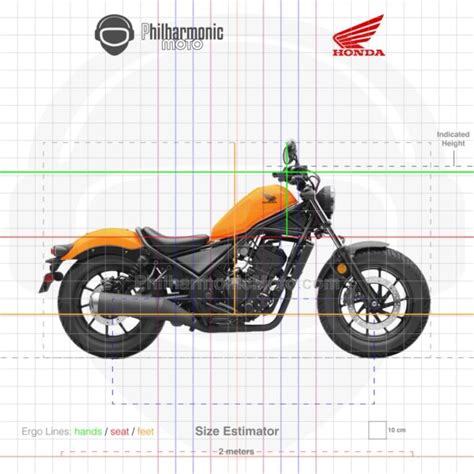 Honda Rebel 300 CMX300 Rebel 2020 Specs And Ergonomics