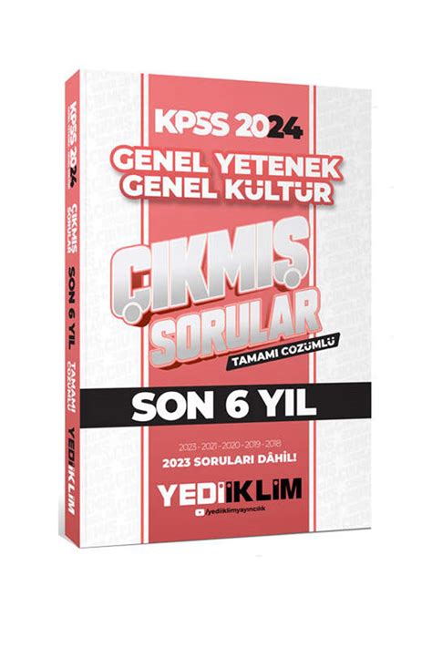 Yediiklim Yay Nlar Kpss Lisans Genel Yetenek Genel K Lt R Son