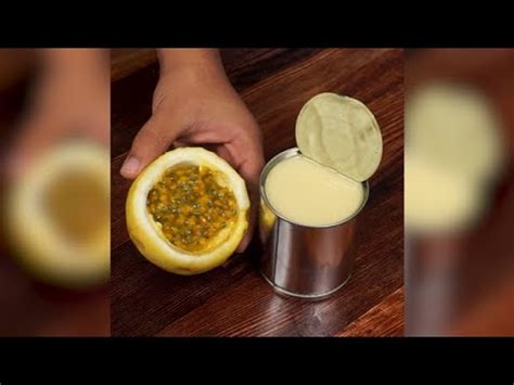 Mezcla leche condensada con maracuyá y te encantará el resultado CON