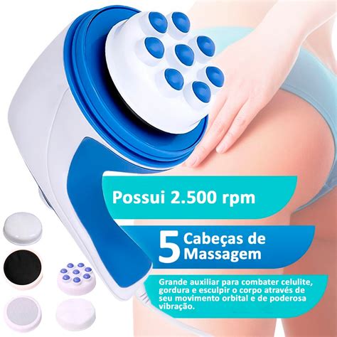 Aparelho de Drenagem Linfática Massageador Corporal Redutir de Medidas