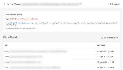 How To Find Lower Quality Content Being Excluded From Indexing Using