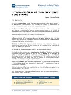 Introducci N El M Todo Cient Fico Y Sus Etapas Introducci N El M