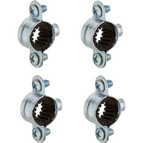 4x COLLIER DE SERRAGE ISOPHONIQUE DIAMÈTRE 12MM PAS DE VIS 7 150
