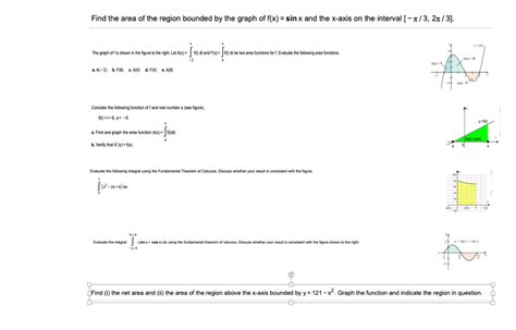solved find the area of the region bounded by the graph of