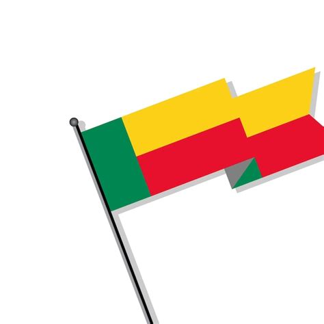 Premium Vector Illustration Of Benin Flag Template