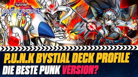 Yu Gi Oh Master Duel P U N K Bystial Deck Profile Deutsch YouTube