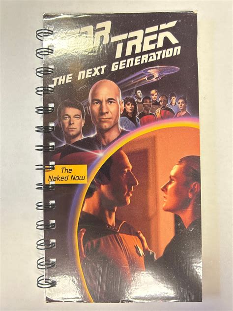 Retro Vintage Movie Journals Notebooks Star Trek TNG Naked Now VHS