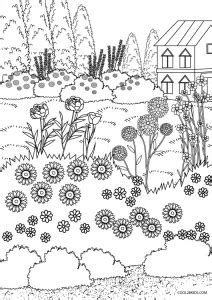 Desenhos De Jardim Para Colorir P Ginas Para Impress O Gr Tis