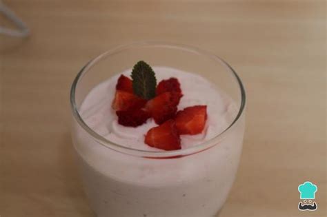 Mousse de Fresa Receta Fácil Paso a Paso Con VÍDEO